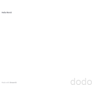 StreamlitとOpenAIで作る! “Hello World”からのチャットボット開発｜ドドテクノ